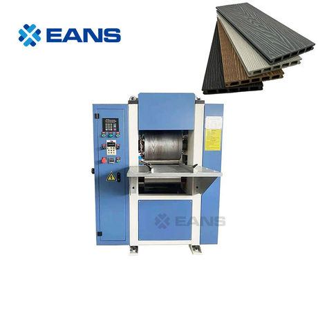 WPC Wall Panel Decking Wood Grain Embossing Machine from China ...